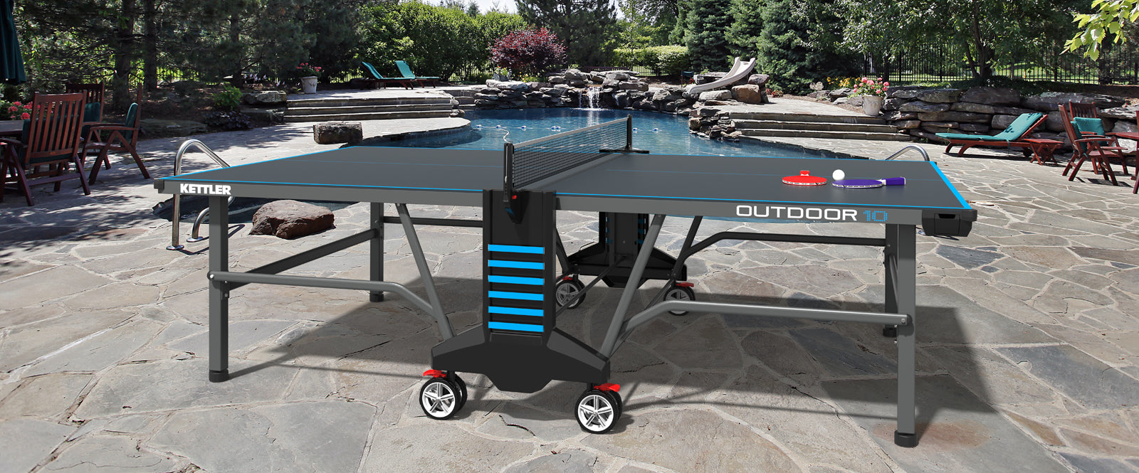 Outdoor Table Tennis Tables – Kettler Canada