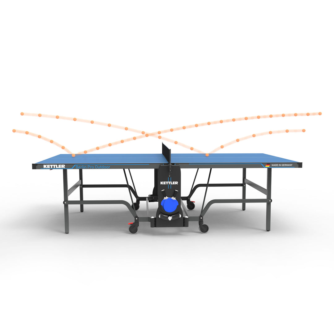 Berlin Pro Outdoor Table Tennis Table - 4-Player Bundle *Available by ...